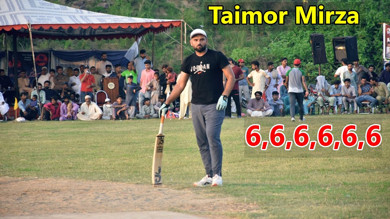 Tamour Mirza Sixes || Taimoor Mirza Batting || Tamoor Mirza Six Against ...
