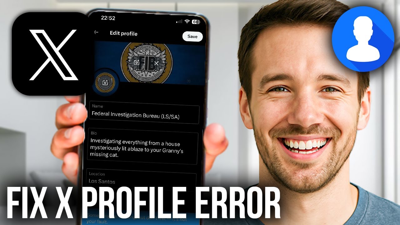 How To Fix X Profile Update Failed - YouTube