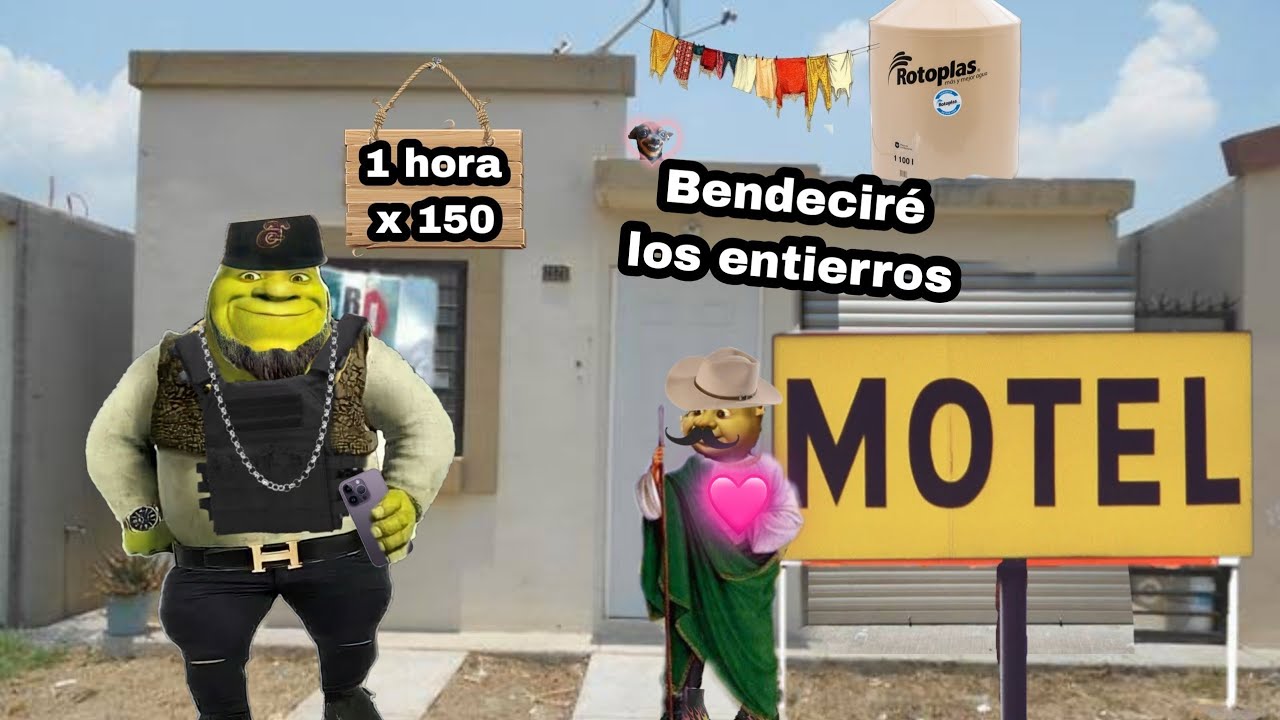 Shrek buchon convierte su casa en motel para los enamorados - YouTube