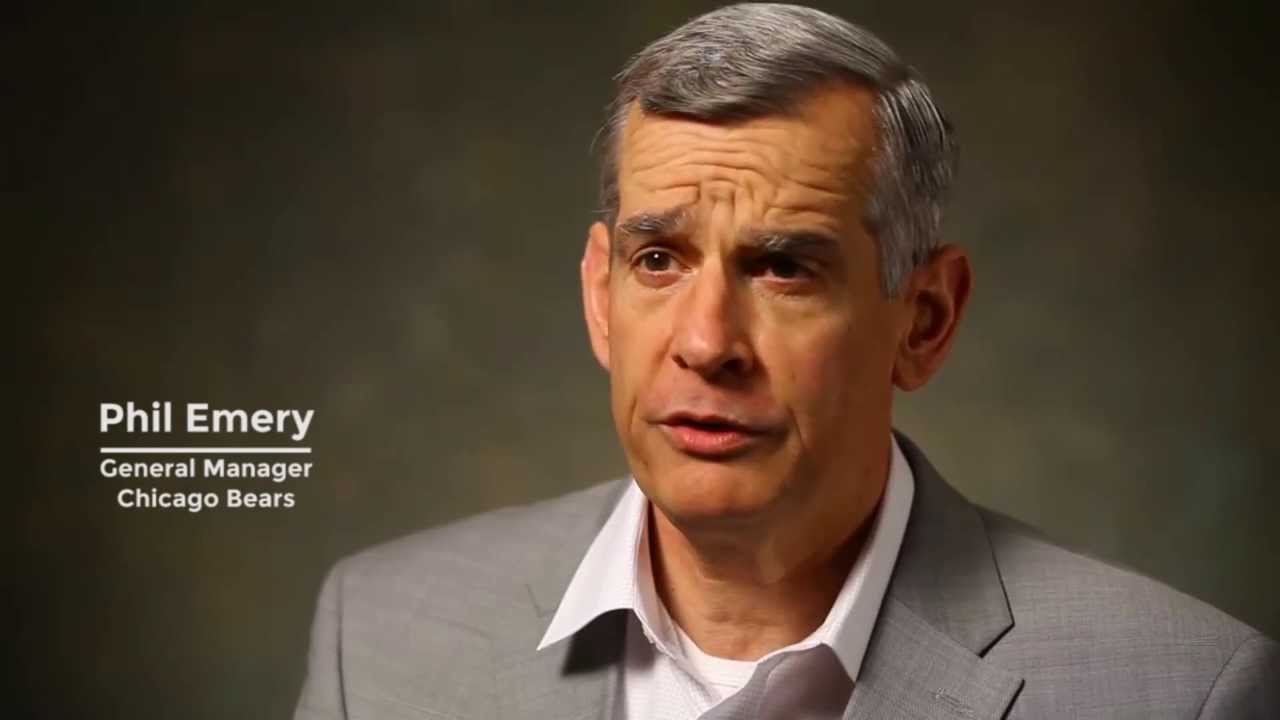 Phil Emery - Chicago Bears General Manager - YouTube
