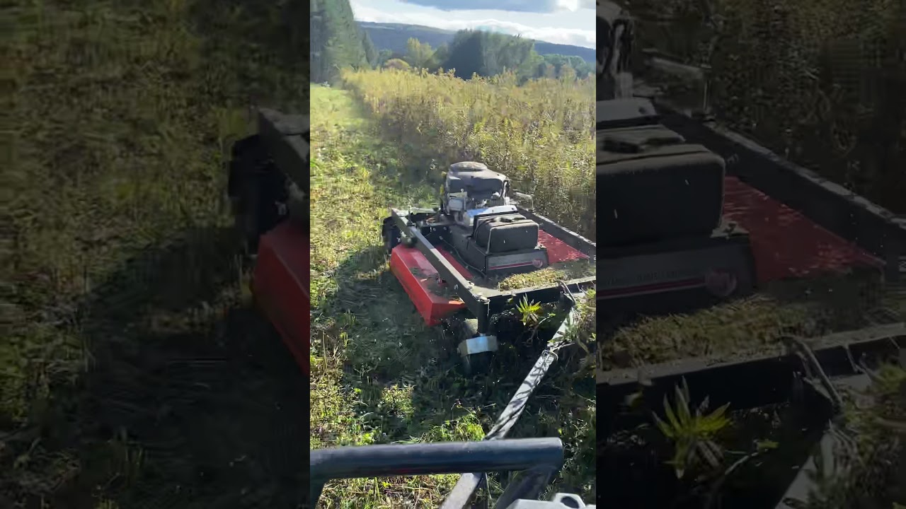 Dr Pull Behind Brush Hog Youtube 8079