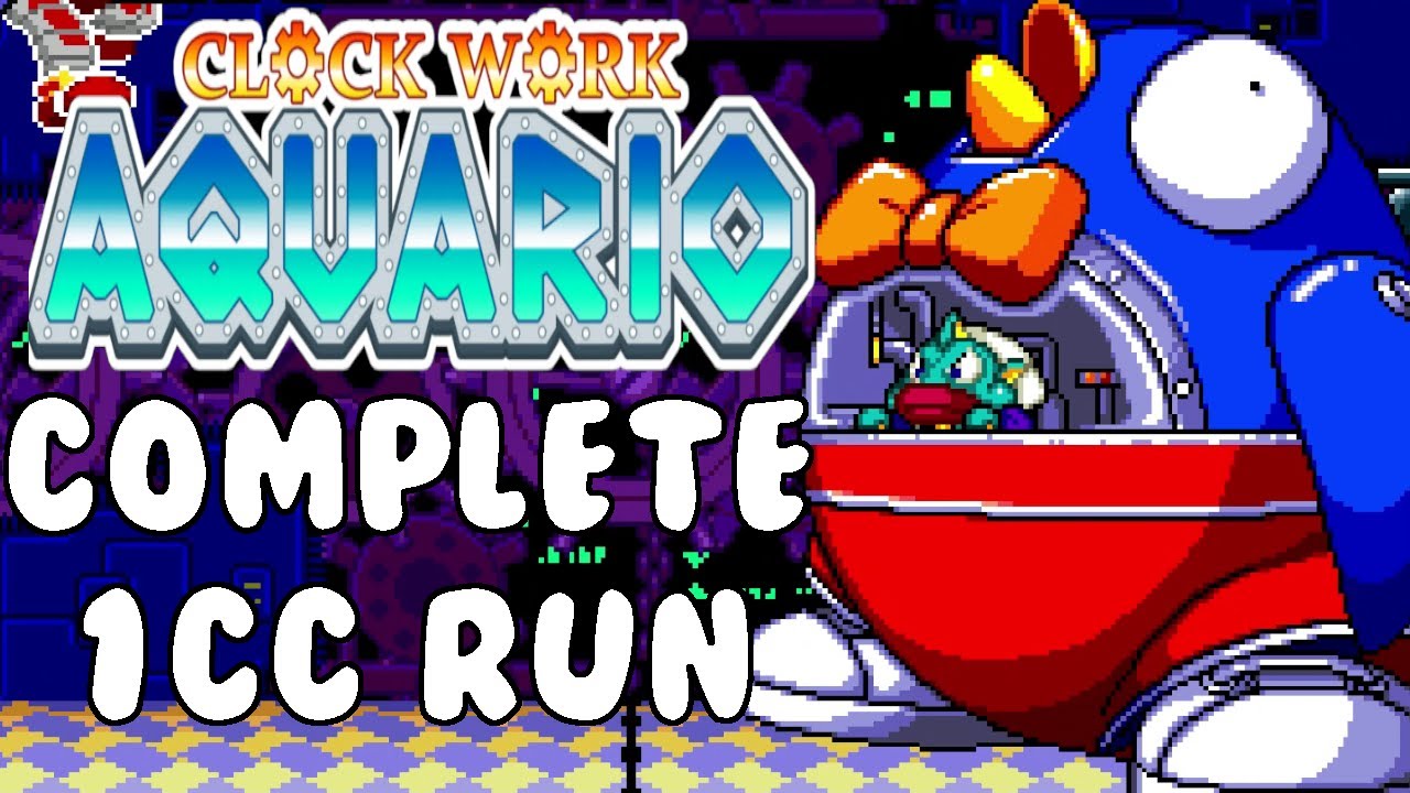 Clockwork Aquario (PS4) 1cc Playthrough Gush - YouTube