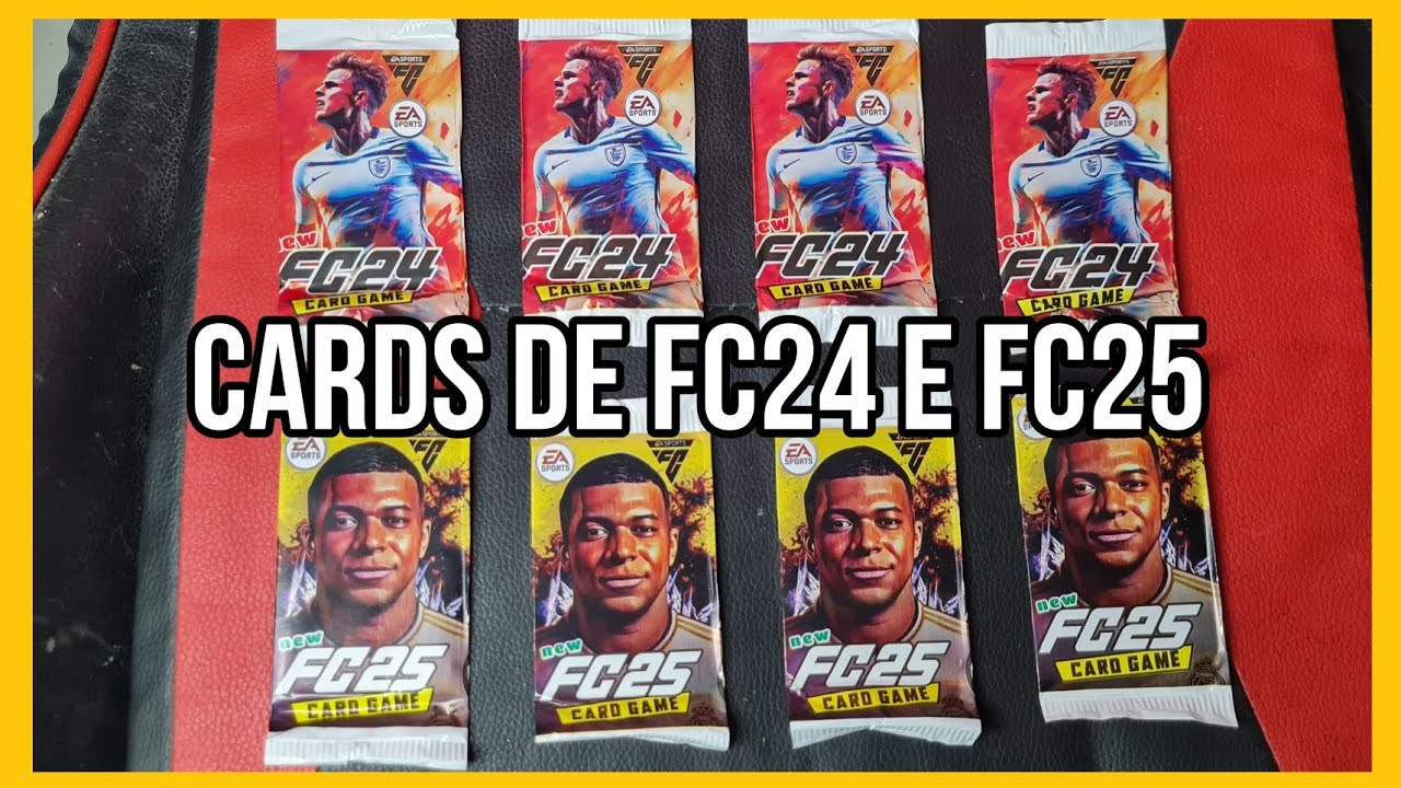 ABRINDO CARDS DE FC24 E DE FC25 - YouTube