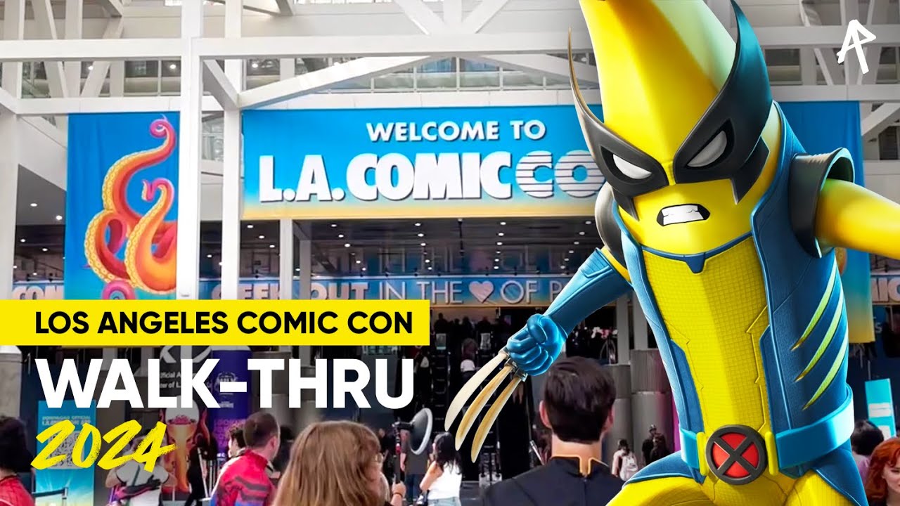 Los Angeles Comic Con 2024 floor walk through!⚔️ - YouTube
