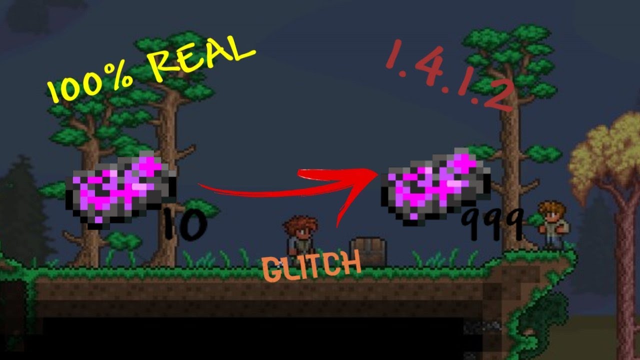 1.4.1.2 Terraria Duplication Glitch ! 100% REAL - YouTube