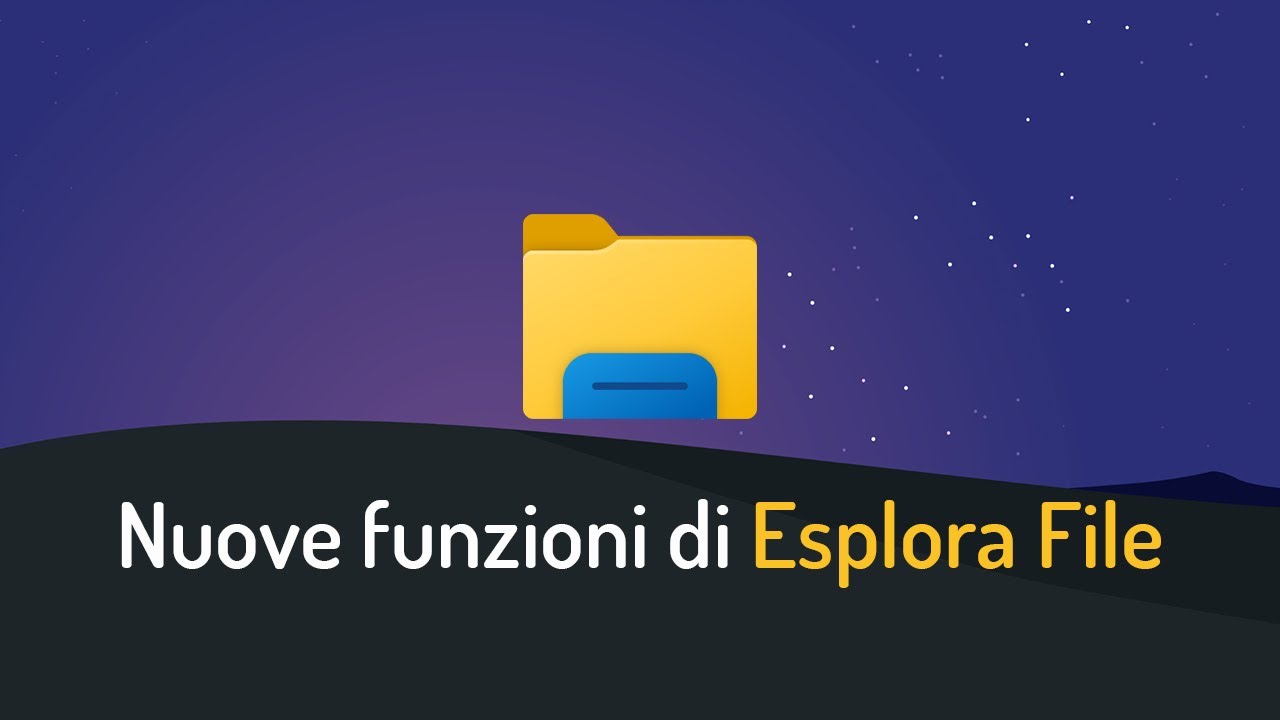 Nuove funzioni di Esplora File di Windows 11 - YouTube