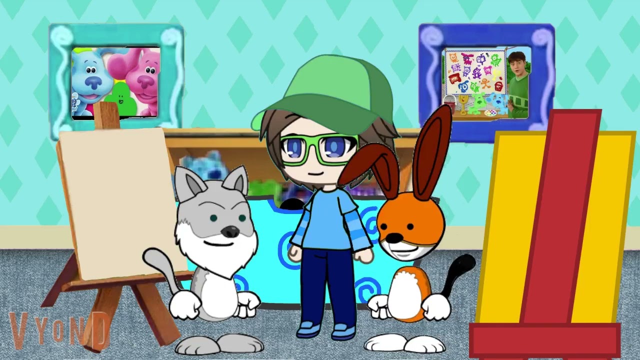 the justin h friends club show skidoo: art easel - YouTube