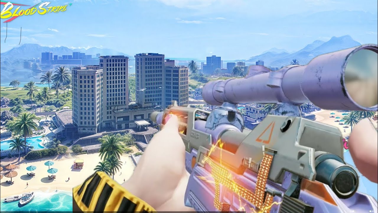 Bloodstrike New Map Skyline Beach Gameplay 4K - YouTube