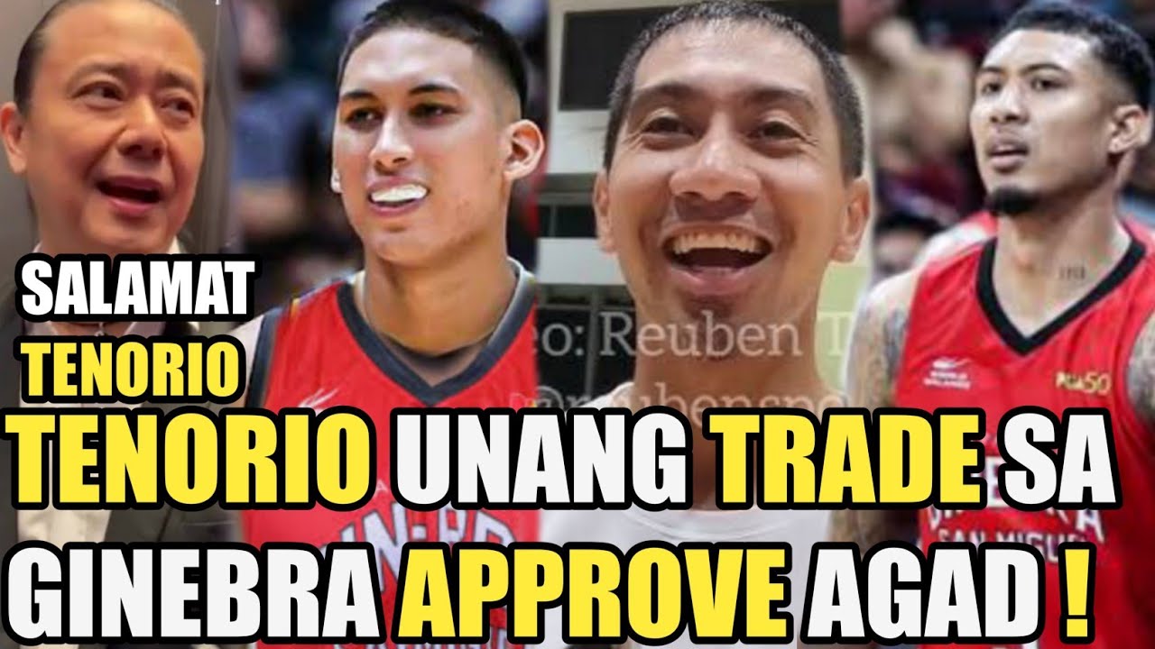 GINEBRA LA TENORIO NAG TRADE NA SA GINEBRA APPROVE AGAD | JAMIE MALONZO ...