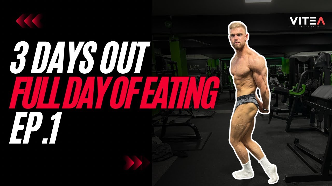 3 Days Out Bodybuilding Comp | Full Day Of Eating - YouTube