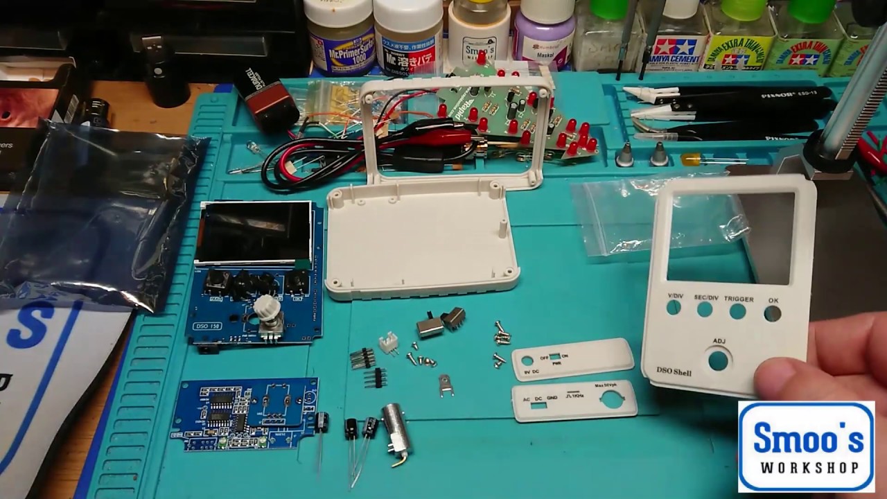 A Gadget Review and Build Part One - 2.4" TFT Digital DSO Shell ...