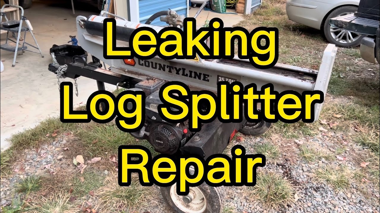 How To Fix Leaking Log Splitter Log Splitter Front Seal Replacement