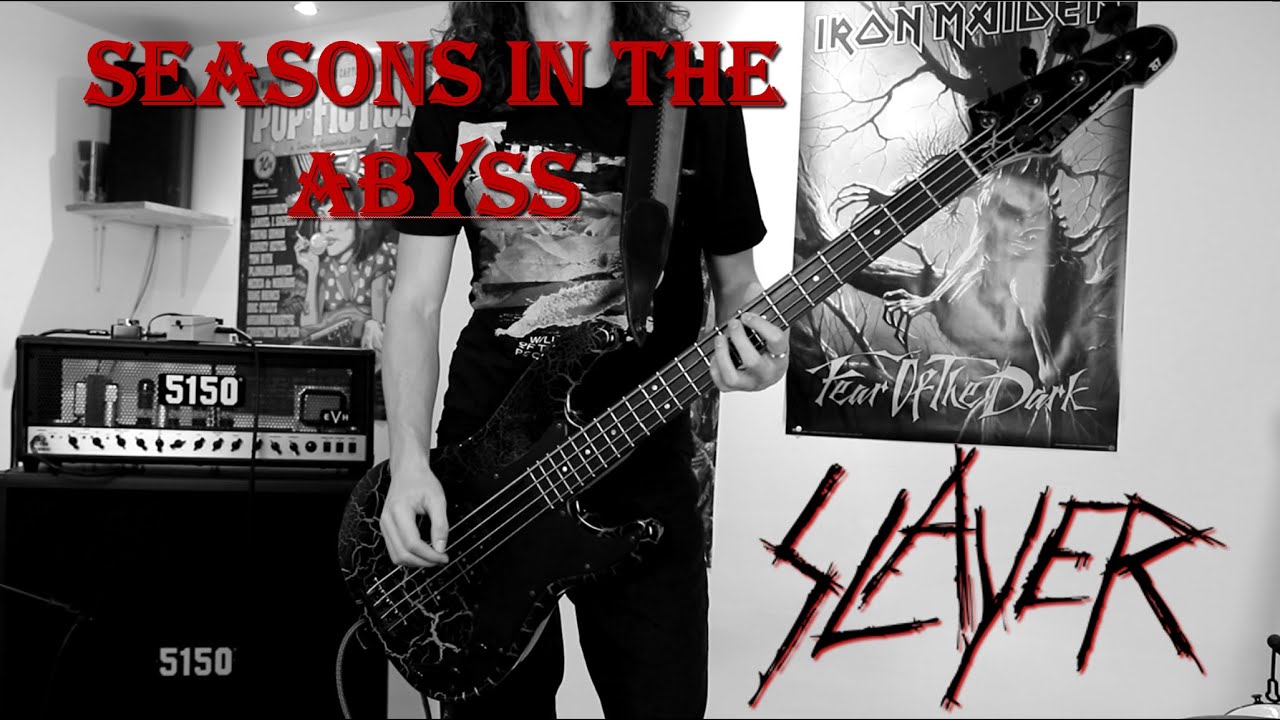 Slayer - Seasons In The Abyss [ Bass Cover ] - YouTube