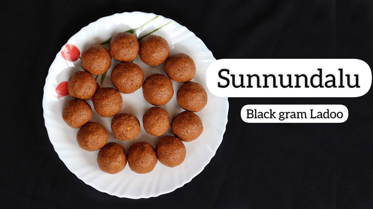 Sunnundalu Recipe | Urad DAL Ladoo - YouTube