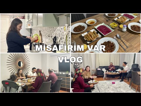 Uzun Zaman Sonra Kaynanamlar Geldi ! | Mutfaktan Çıkamadım 😅 Akşam Menüsü, Hediyeler &Keyifli Sohbet