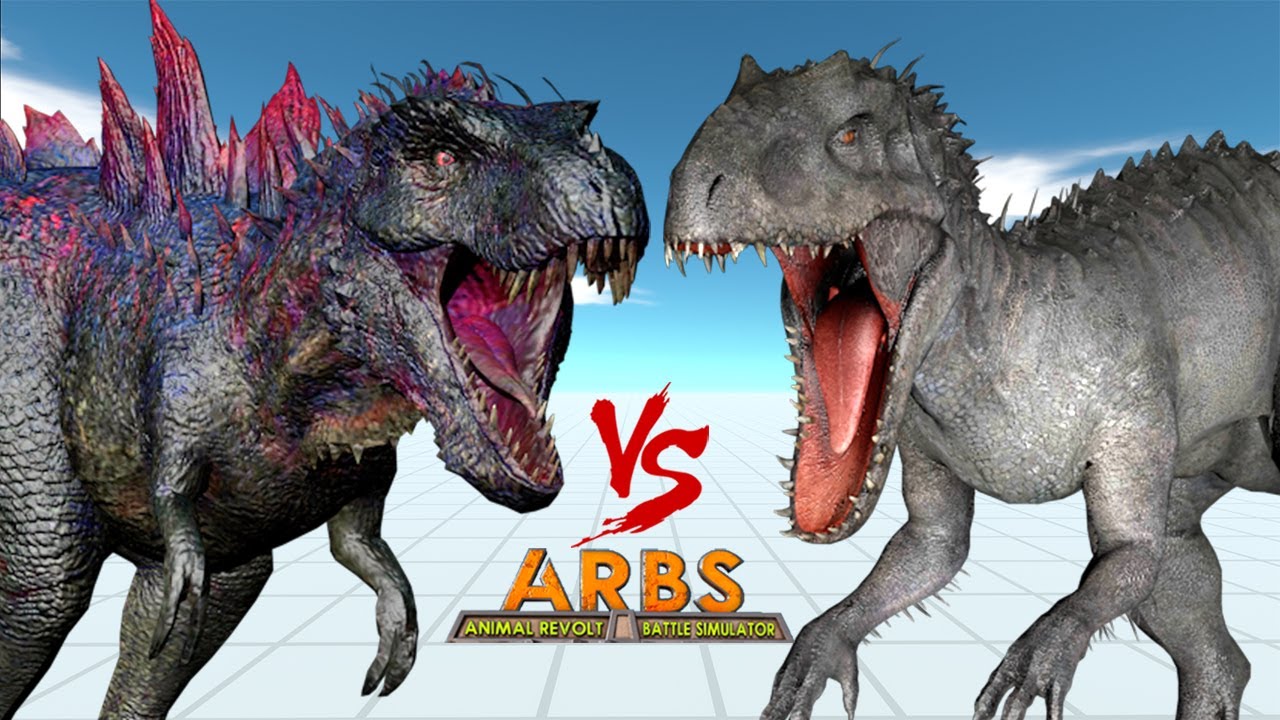 JWA vs JWE2 | MORTEM REX vs IREX - Animal Revolt Battle Simulator - YouTube