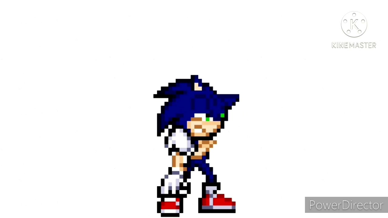 Sonic Turns Into Light Speed Sonic After He Gets Hurt (Sprite Test ...