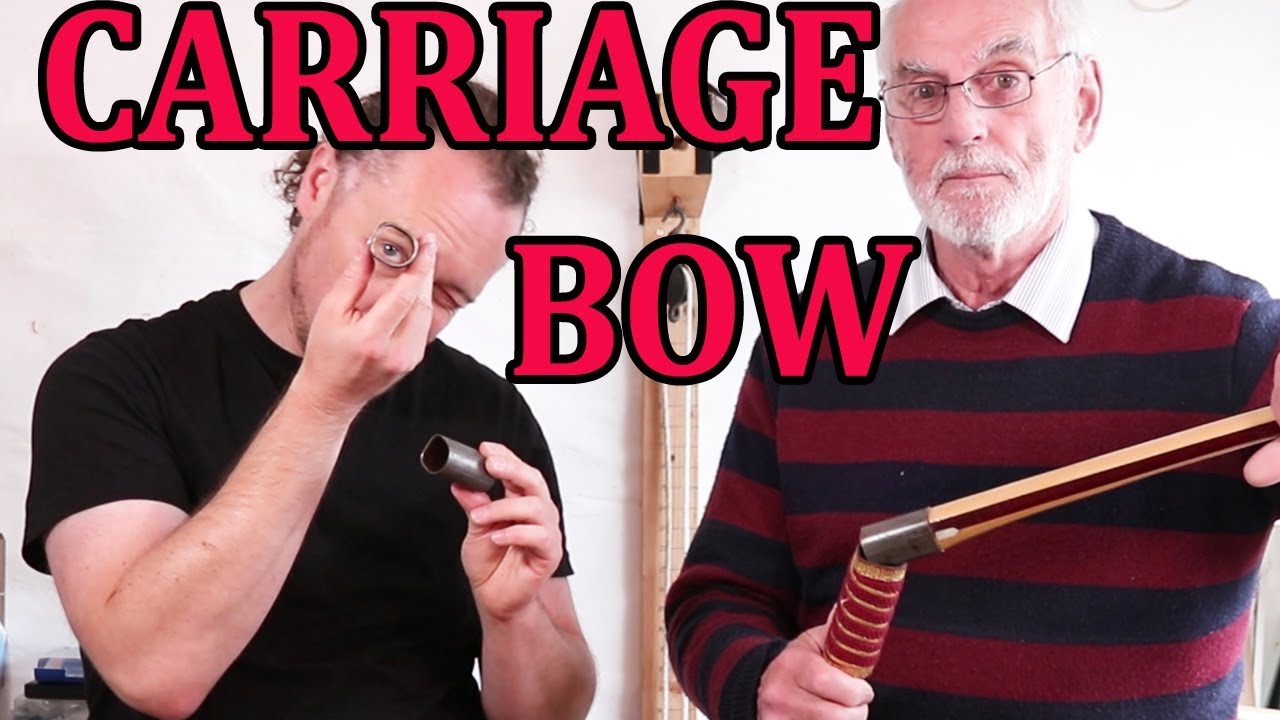 The Carriage Bow, a look at an unusual type of English Longbow - YouTube
