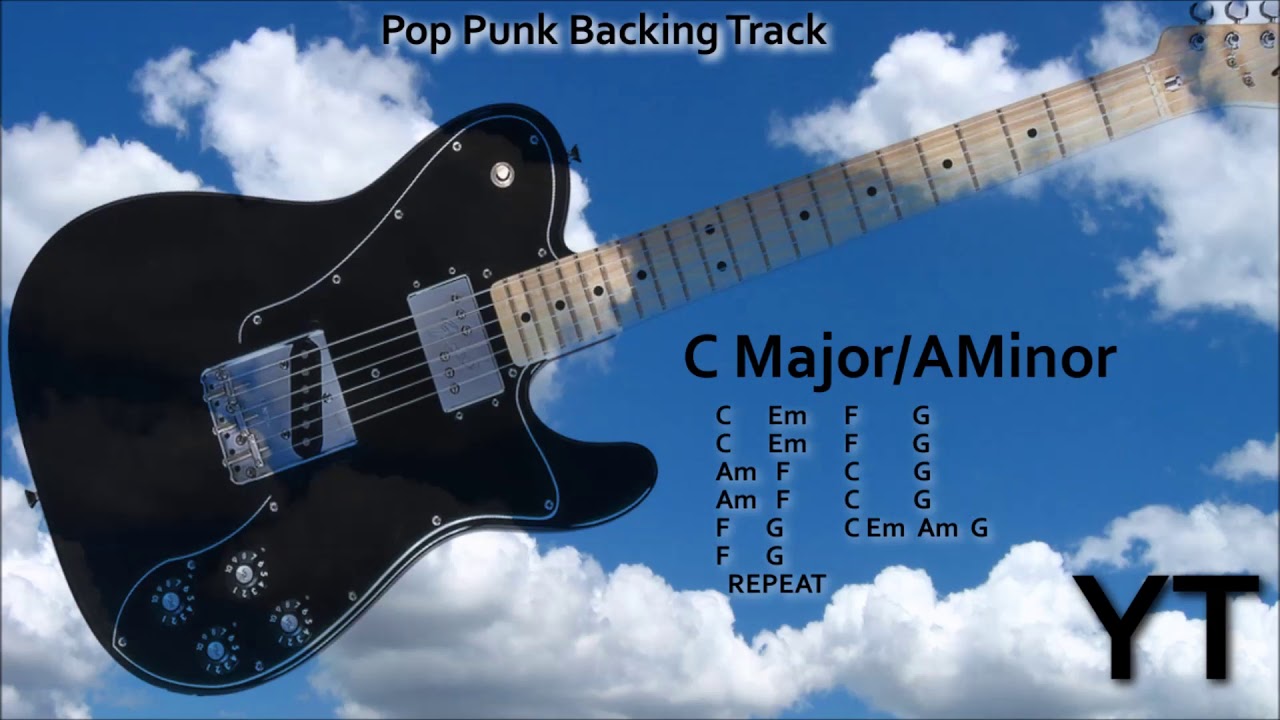 Pop Punk Backing Track C Major Acordes - Chordify