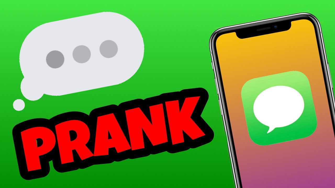 iMessage Typing Prank! - YouTube