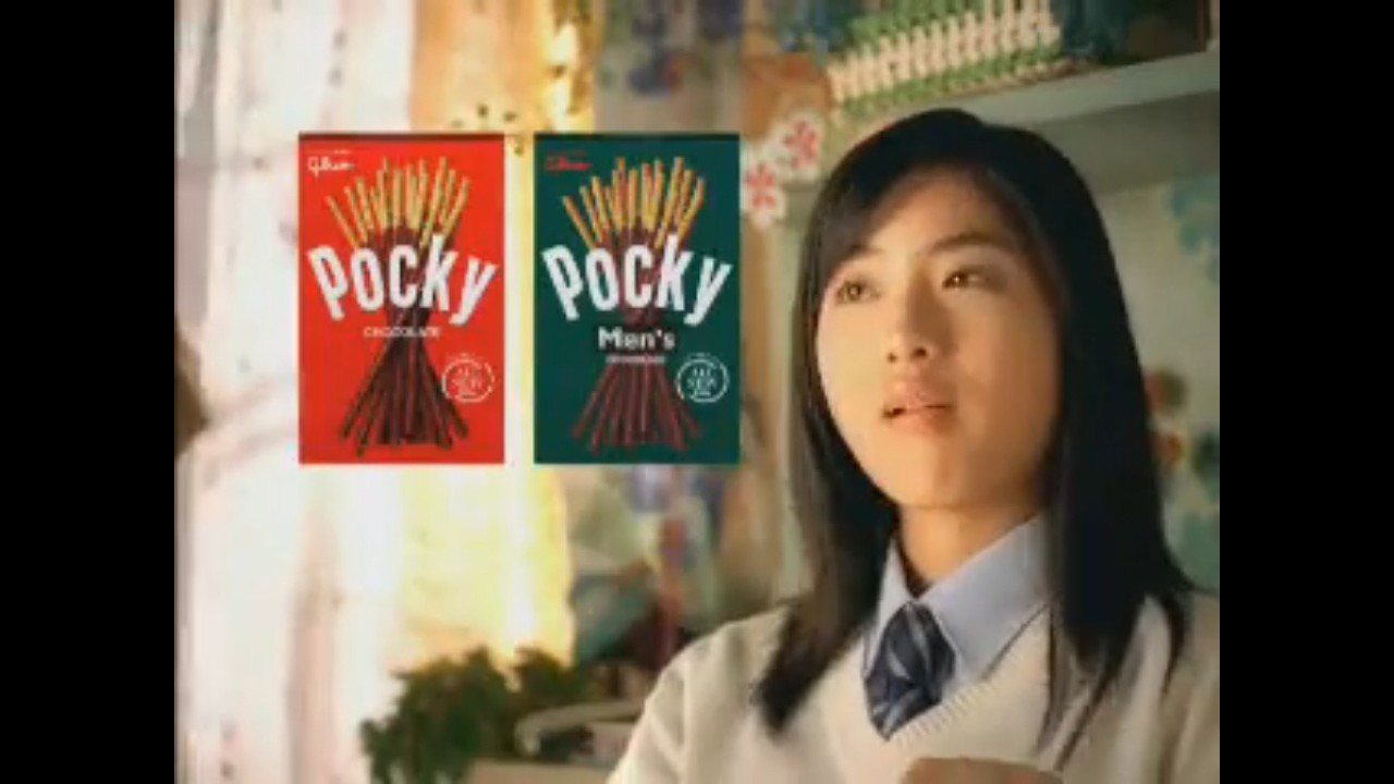 「Pocky／ポッキー」CM－石原さとみ ファーストキッス編 - YouTube