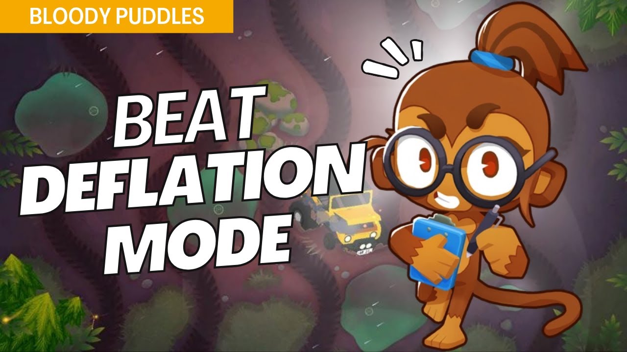 How to Beat Deflation on Bloody Puddles - BTD6 Strategy - YouTube