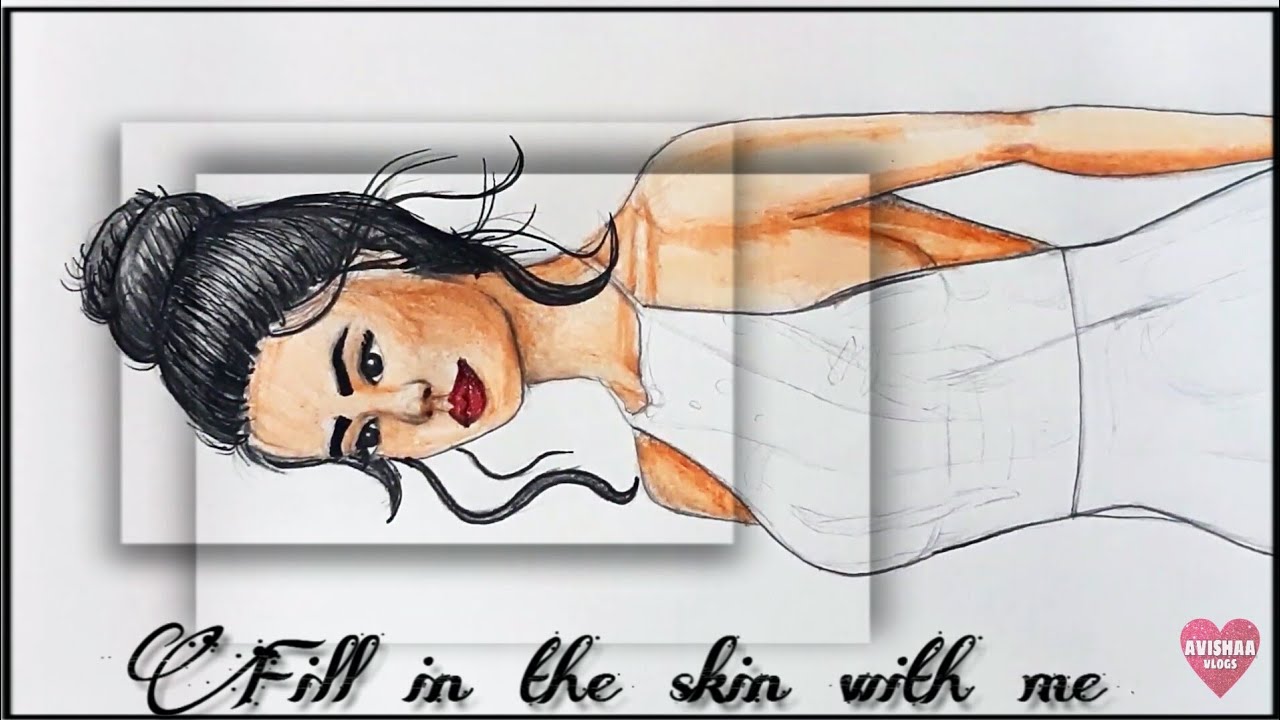 EASY way to color a REALISTIC FACE for beginners - YouTube