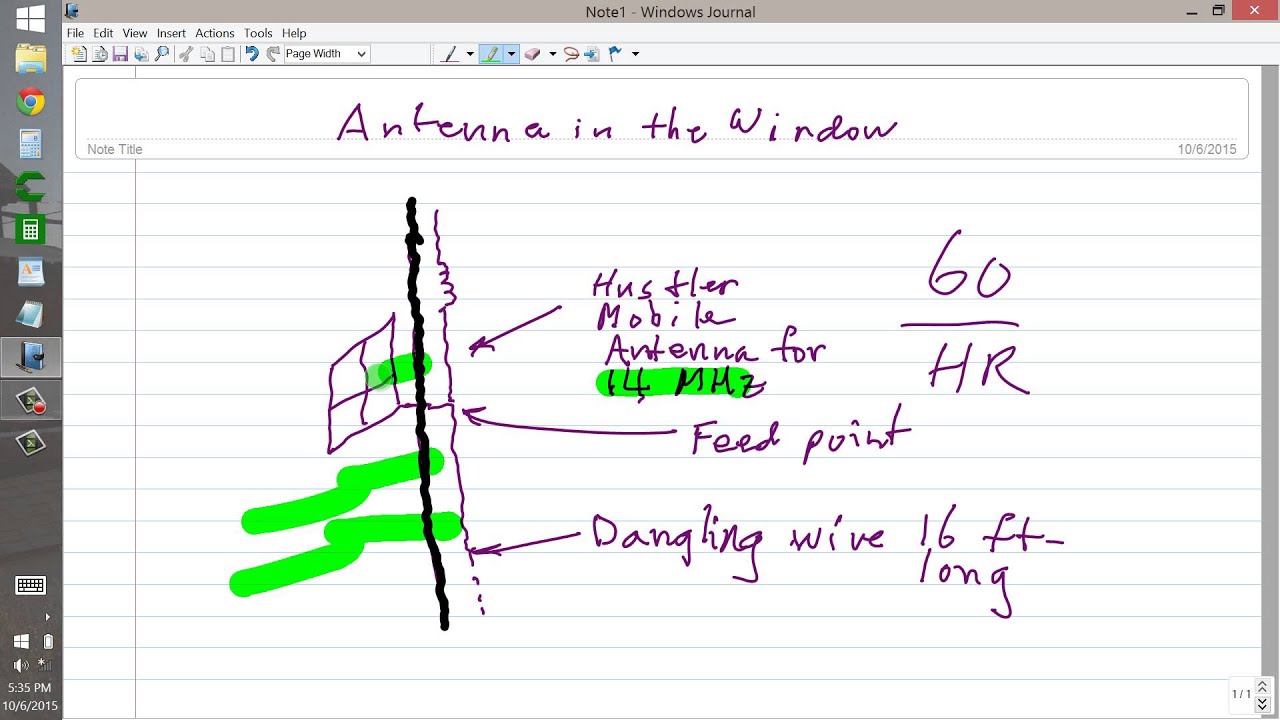Antenna in the Window - YouTube