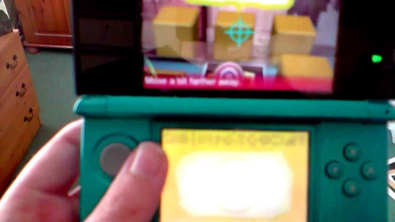 Large Nintendo 3DS AR Card - A1 Sized Paper - YouTube