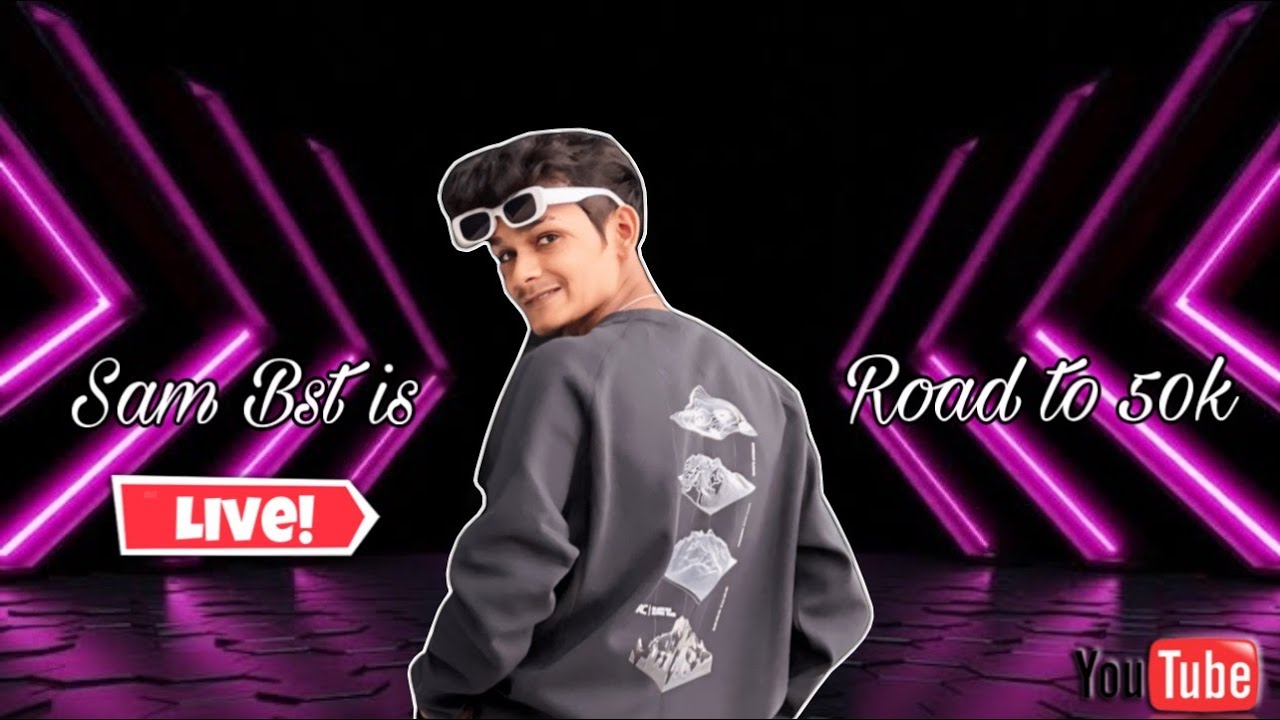SAM BST IS LIVE || GAMING BGMI || ROAD TO 50K SUBSCRIBERS - YouTube