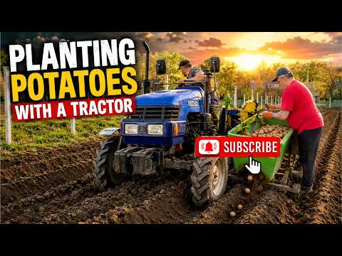 How We Grow Potatoes: Spring Gardening in Our Village 🌱
