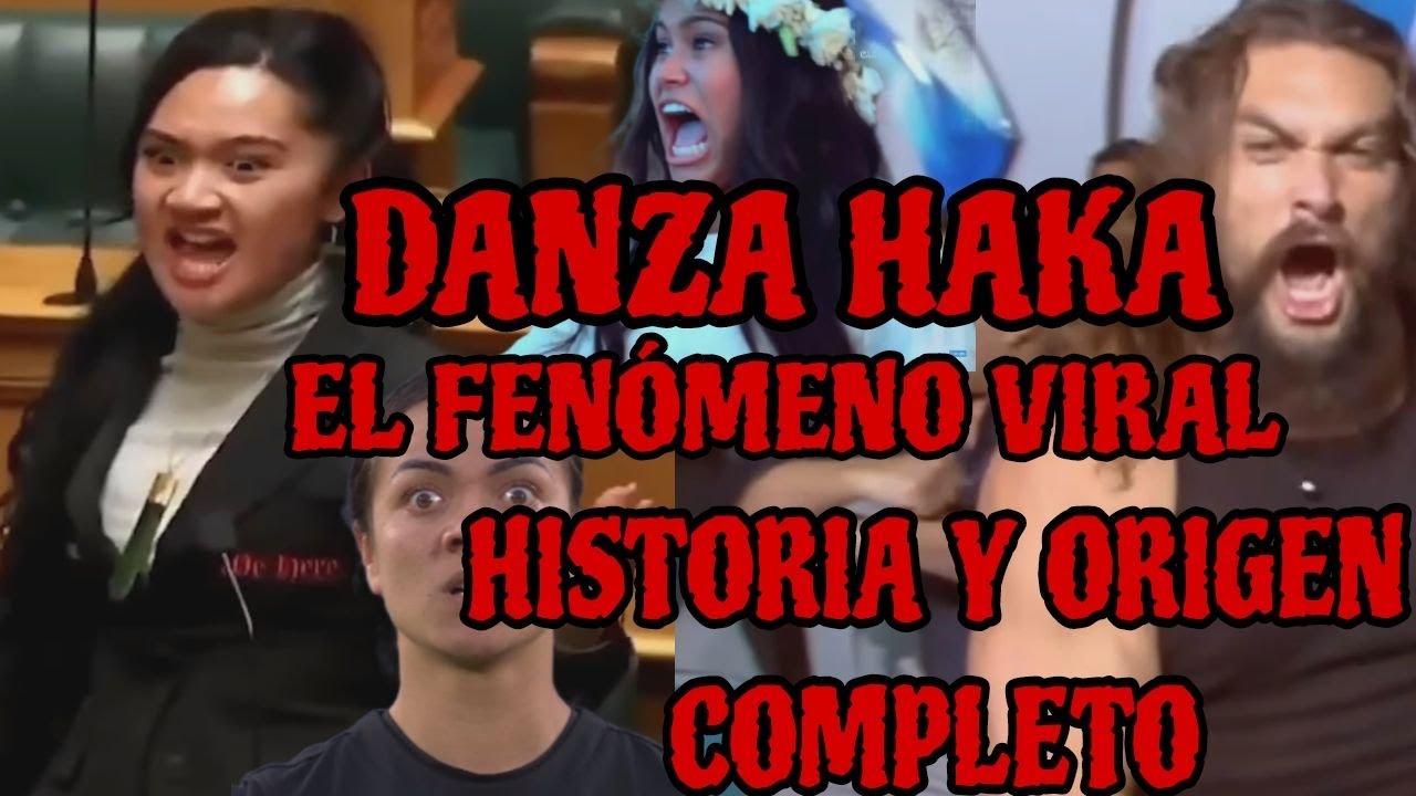 DANZA HAKA ORIGEN Y PORQUE SE HIZO VIRAL #HAKA #DANZA #newzealand - YouTube