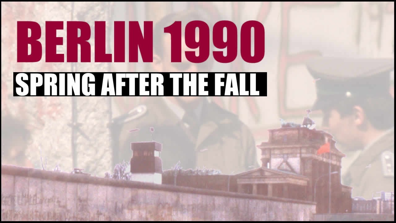 Berlin Spring 1990 - just after the fall of the Berlin wall - YouTube