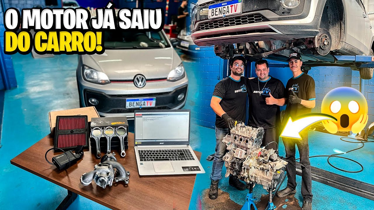 VAMOS FORJAR MAIS UM MOTOR DE UP TSI NA OFICINA DO BENGA TV - YouTube