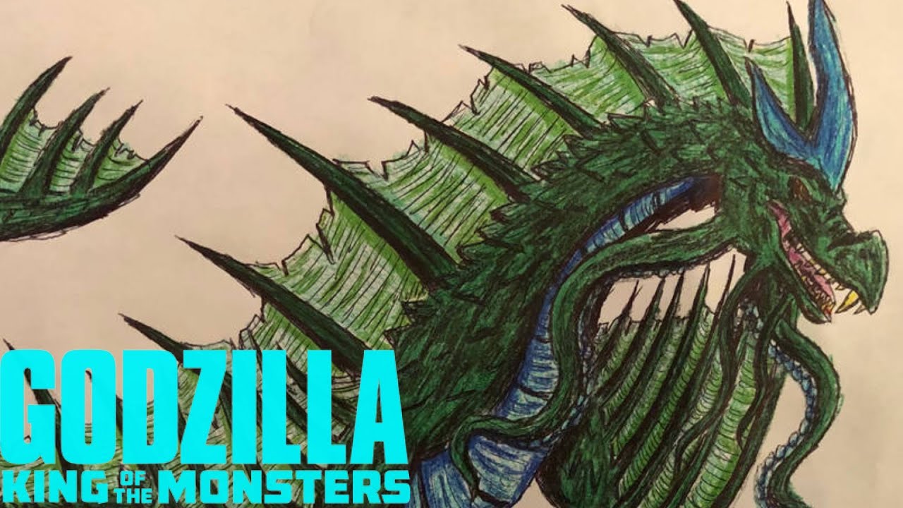 Godzilla King Of The Monsters (2019) - Typhon Screen Time - YouTube