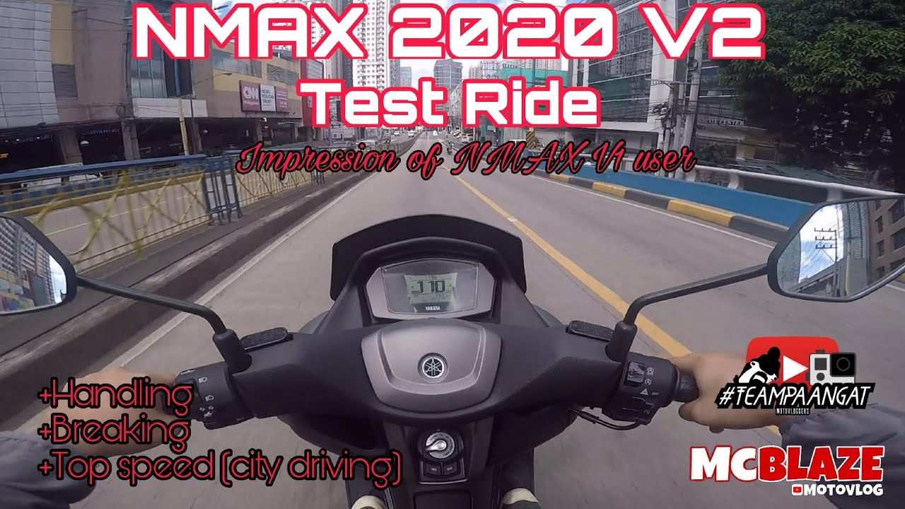 NMAX 2020 Version 2 Test Ride | Super Fresh | All Stock | Personal ...