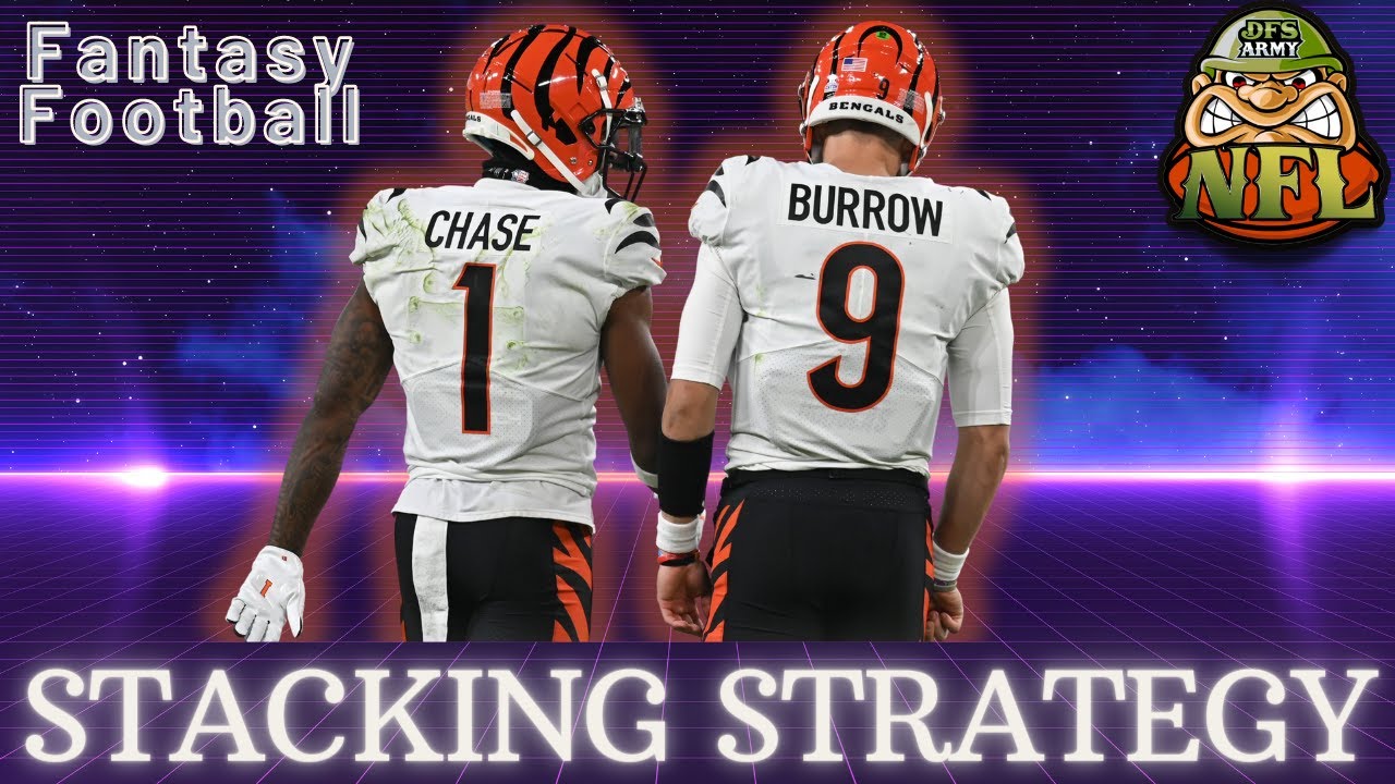 Stacking Strategy to WIN Your Fantasy Football Drafts - YouTube