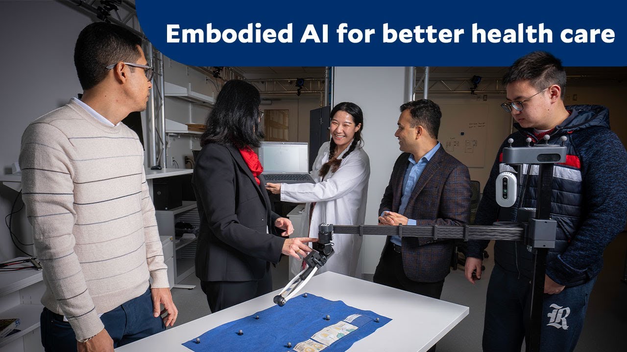 Embodied AI for better health care - YouTube