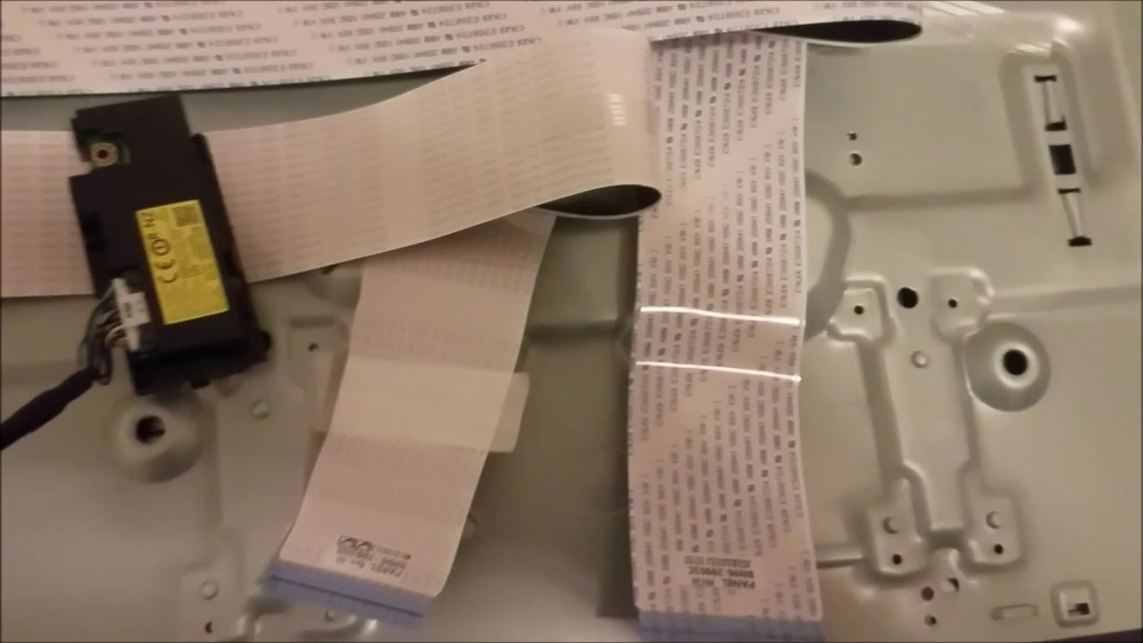 samsung QN75Q6FNAF dark spot on the screen backlight issue - YouTube