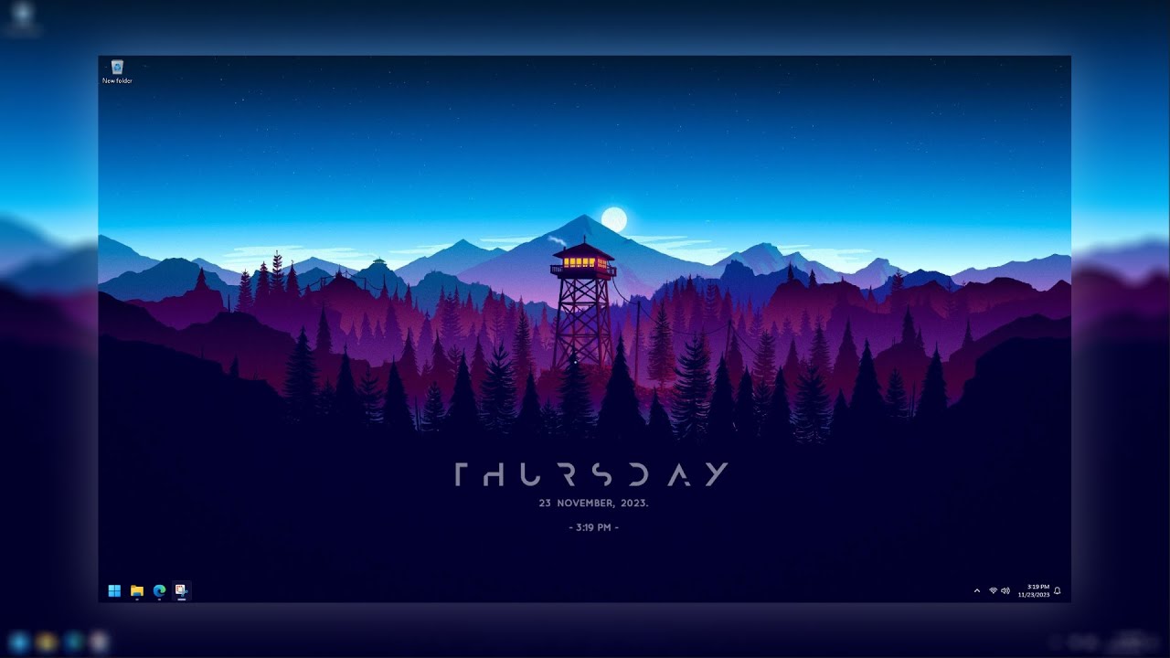 How to make your destop look Aesthetic and clean - YouTube