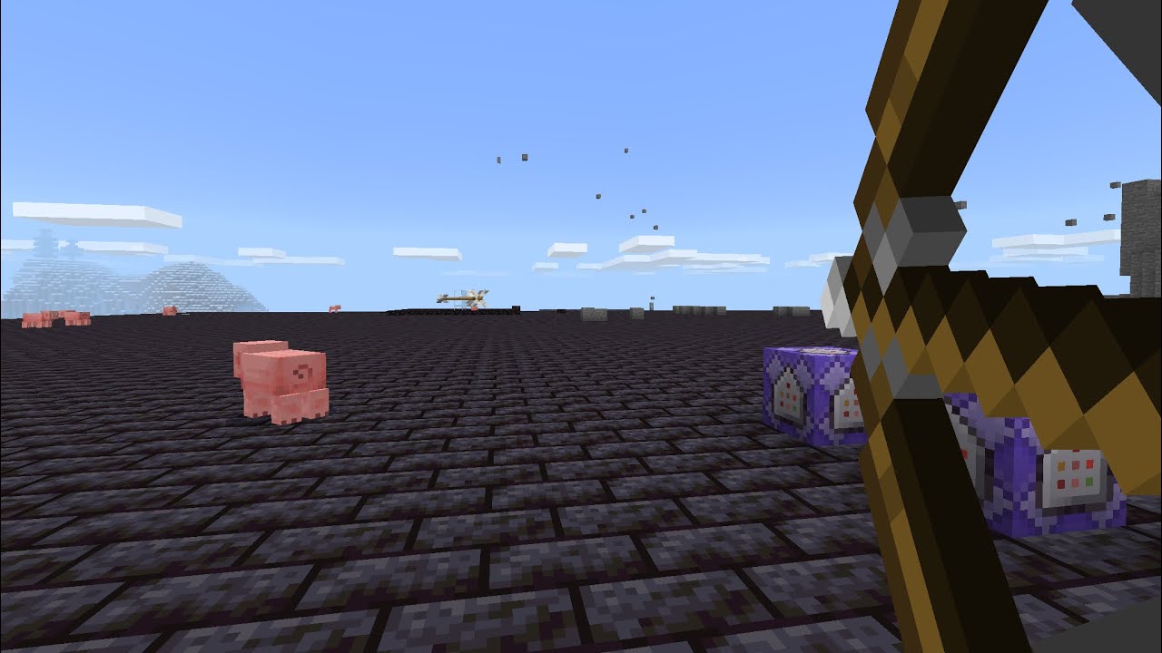 How to aimbot in minecraft bedrock edition(with commandblocks) - YouTube