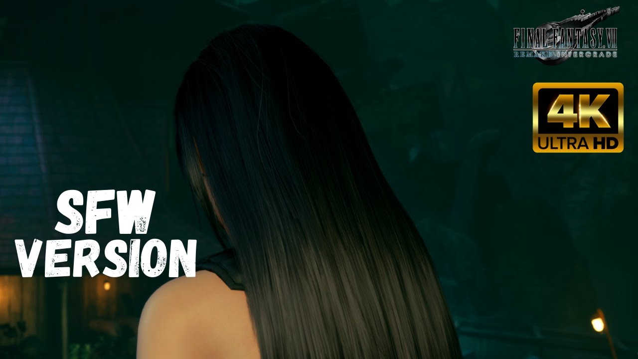 FF7 Remake No Tank Top Tifa & White Suit Cloud PC Mods - YouTube