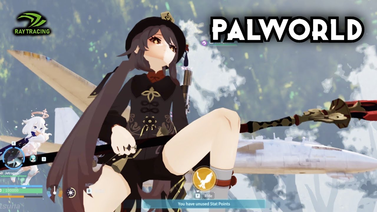 Hutao Paimon Genshin Impact in Palworld Ray Tracing v0.1.4.0 - YouTube