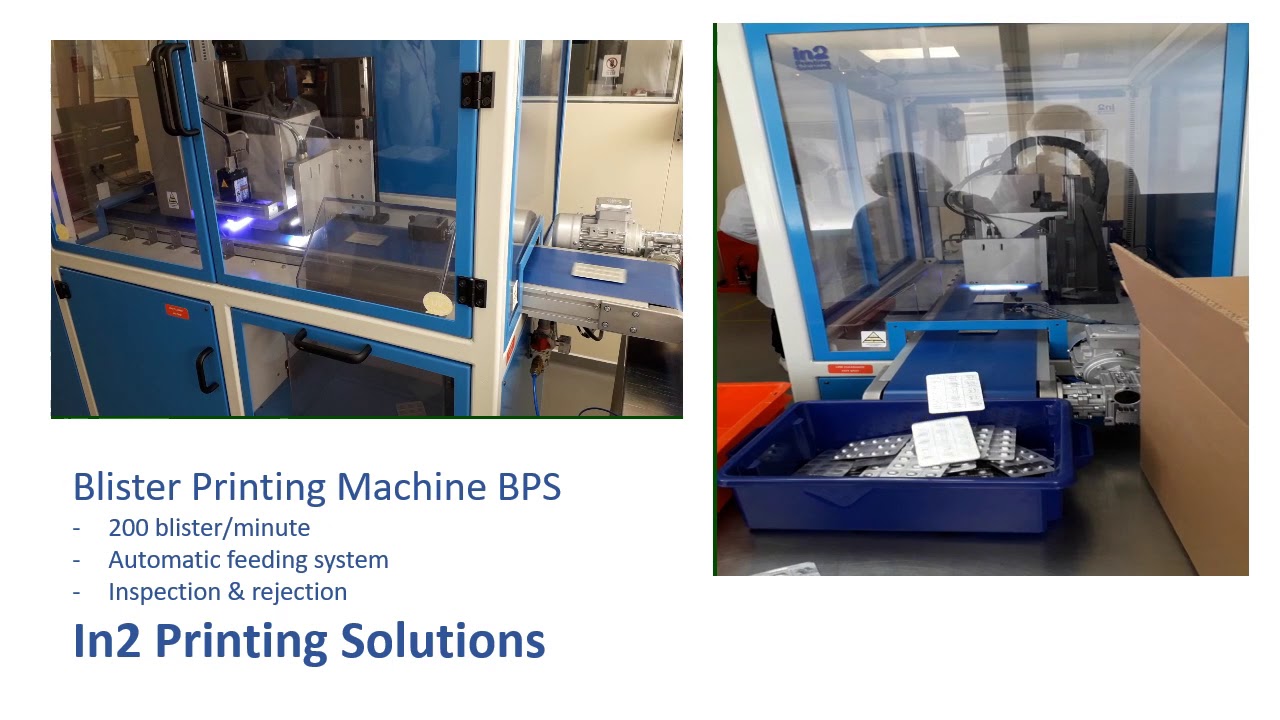 Pharma Blister Printing Machine - YouTube