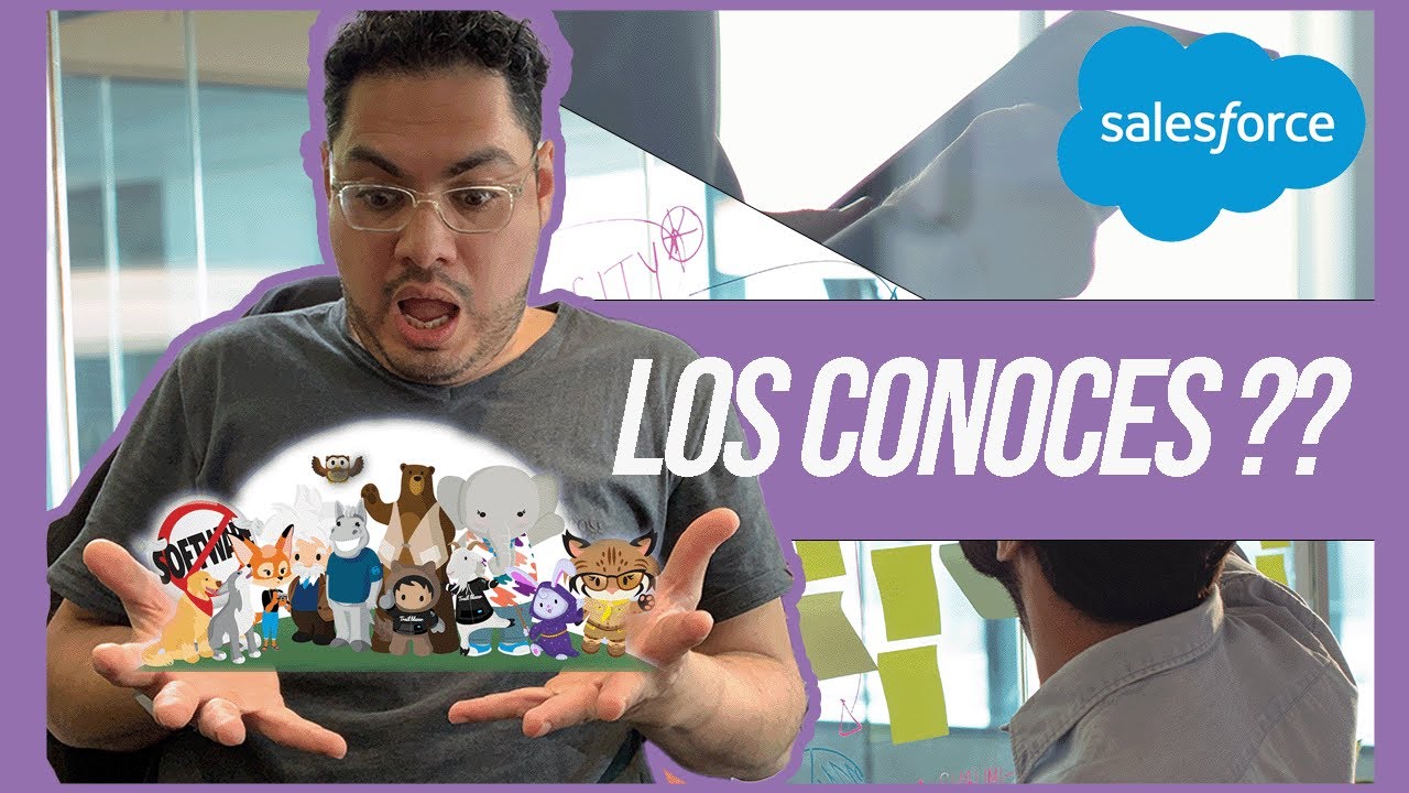 Conoce a TODOS los PERSONAJES de SALESFORCE🌩 2022 - YouTube