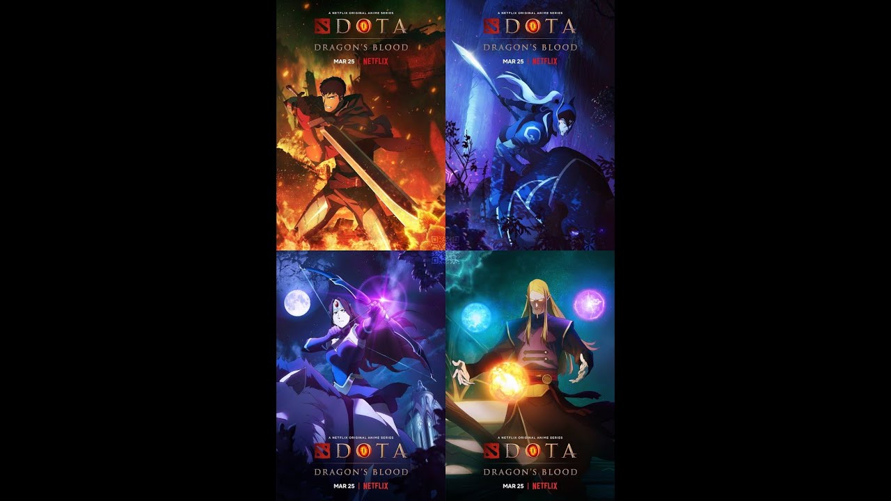 Dota Dragons Blood Terrorblade Netflix Anime - YouTube