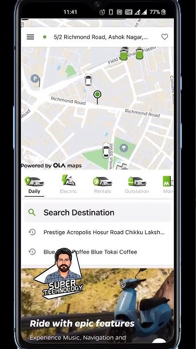 Ola Maps App - YouTube