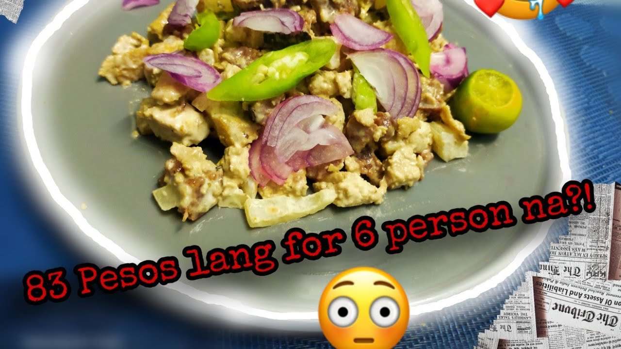 BUDGET FRIENDLY TOFU SISIG | QUARANTINE VERSION - YouTube