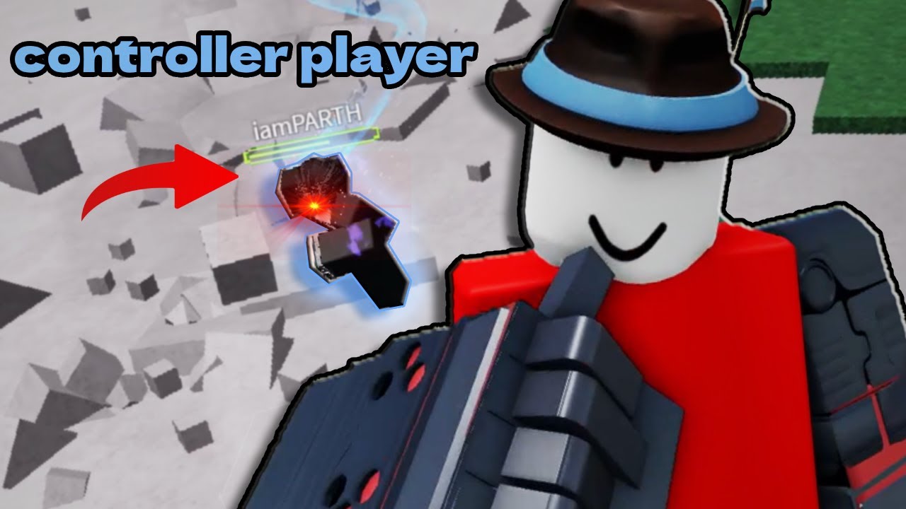 Destroying Controller Player (The Strongest Battlegrounds) - YouTube