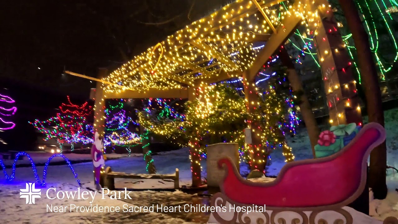 Cowley Park Light Display I Providence Sacred Heart Children's Hospital ...